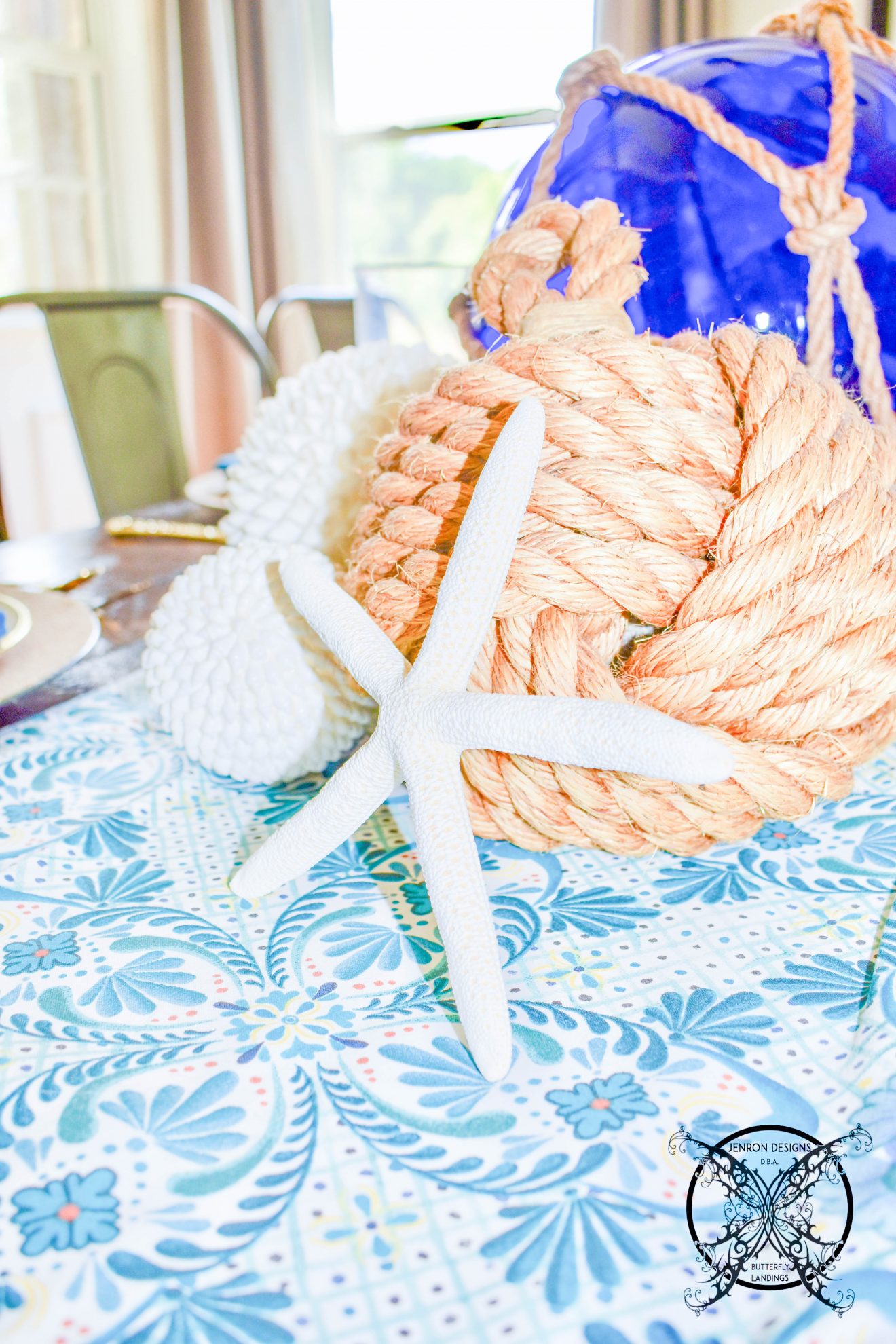 Summer Sea Glass Tablescape – JENRON DESIGNS