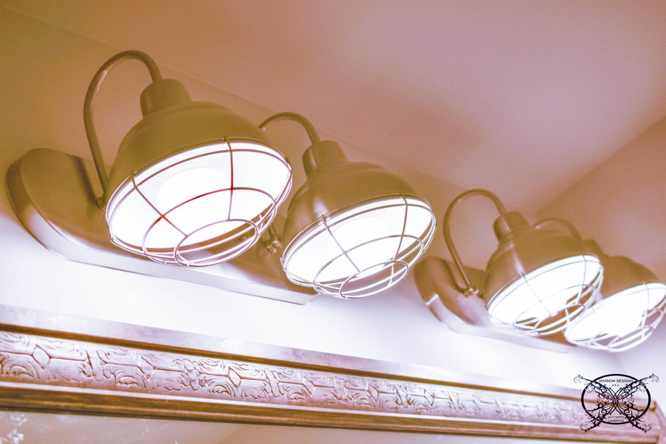 Installing A Vanity Light Fixture – JENRON DESIGNS