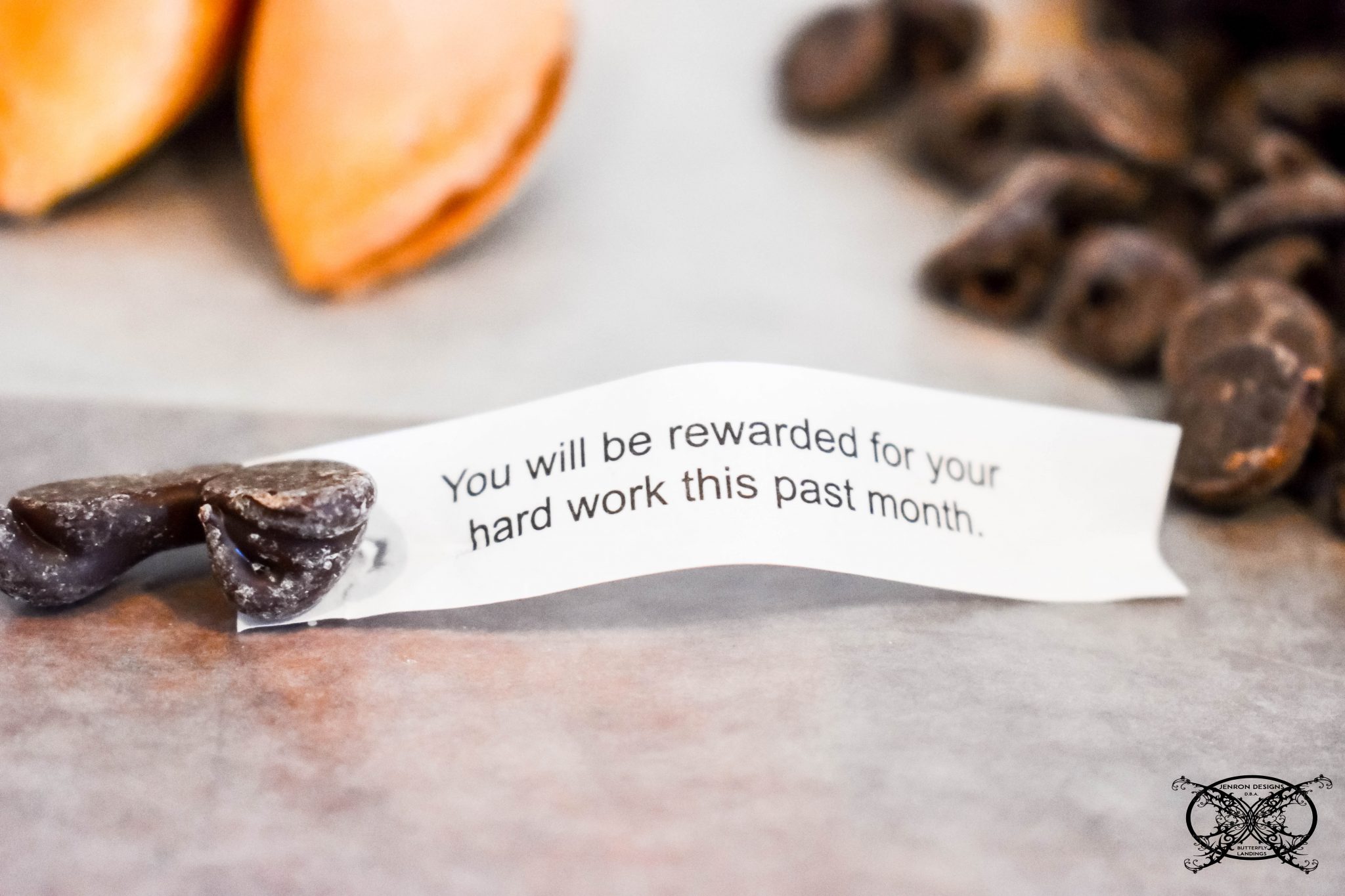 Chocolate Dipped Fortune Cookies – JENRON DESIGNS