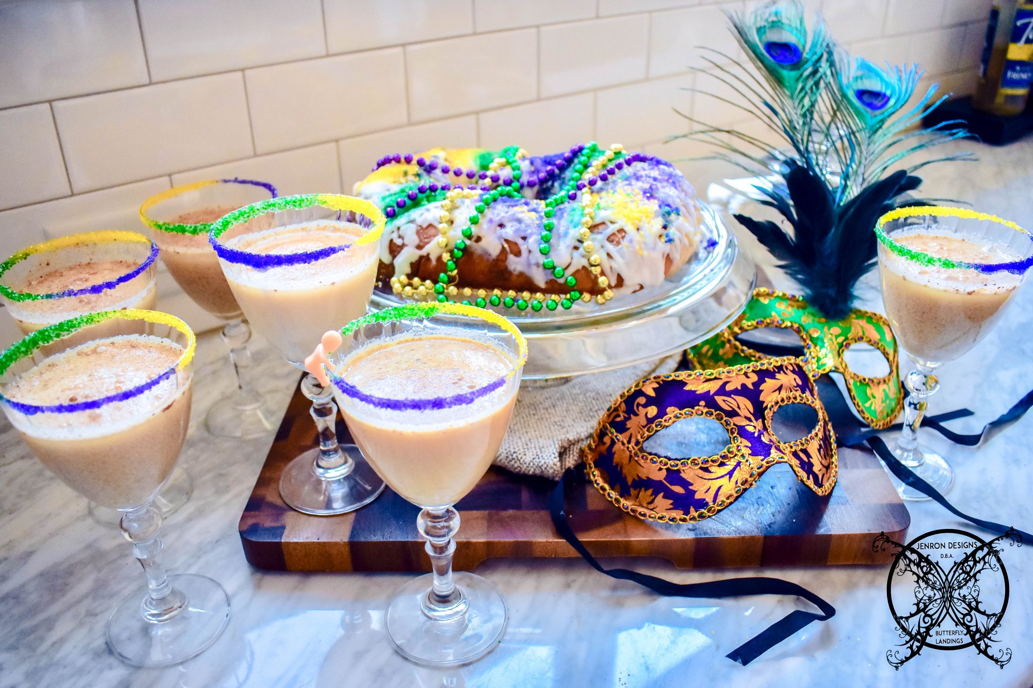 King Cake Cocktail – JENRON DESIGNS