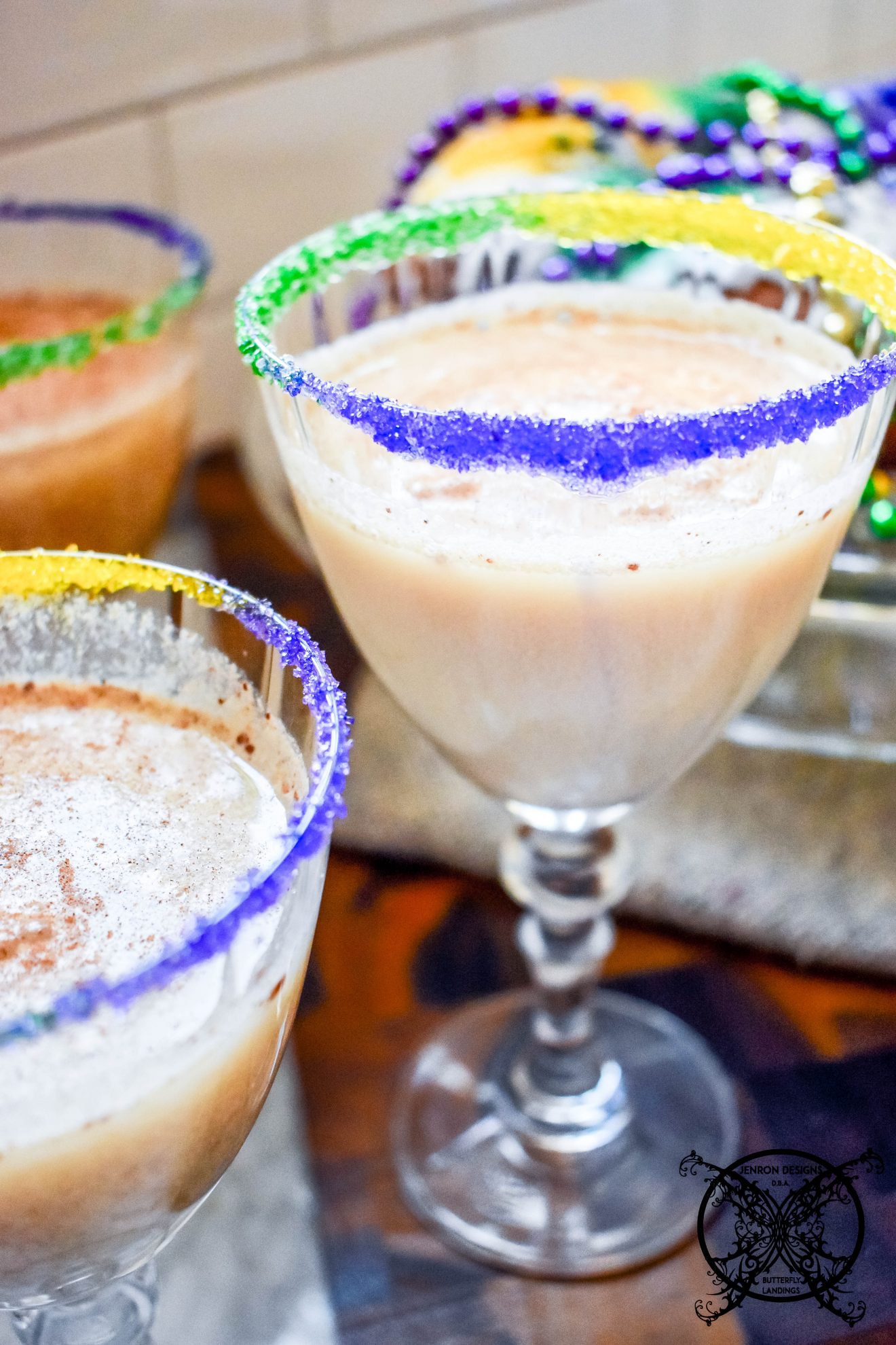 King Cake Cocktail - JENRON DESIGNS