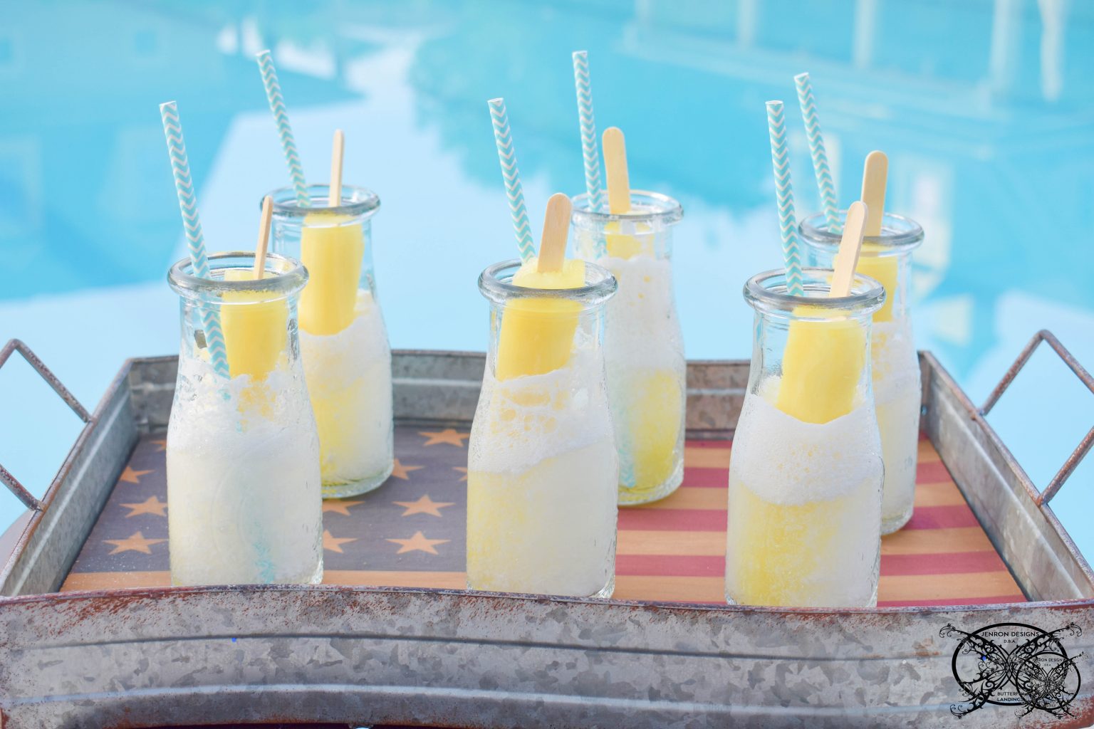 Banana Puddin’ Poptails – JENRON DESIGNS