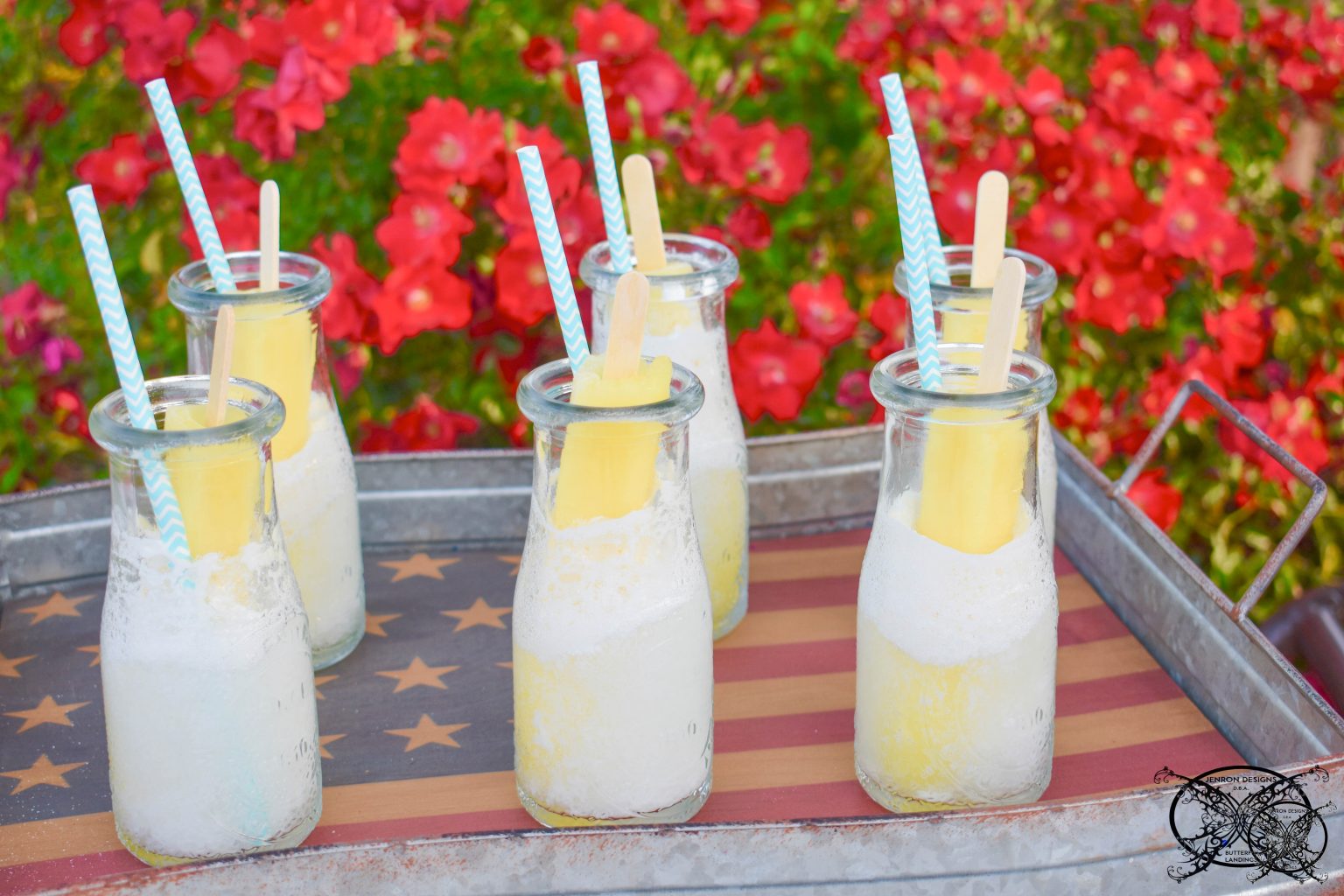Banana Puddin’ Poptails – JENRON DESIGNS