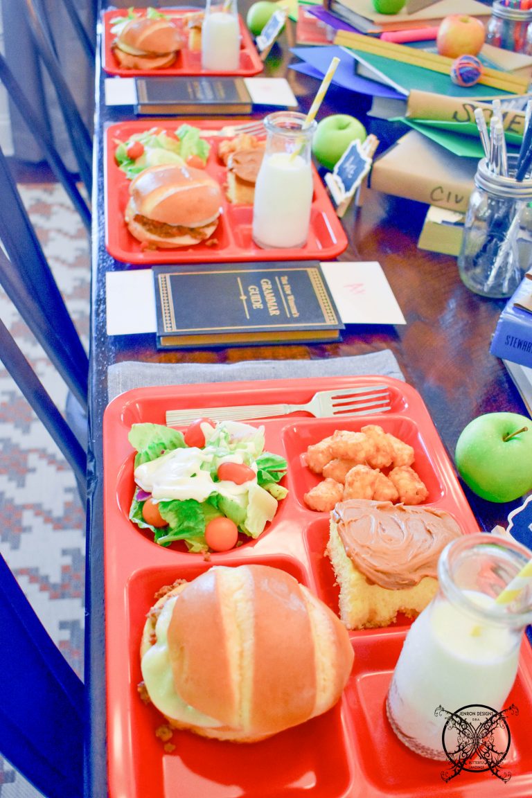 Back To School Reunion Dinner – JENRON DESIGNS