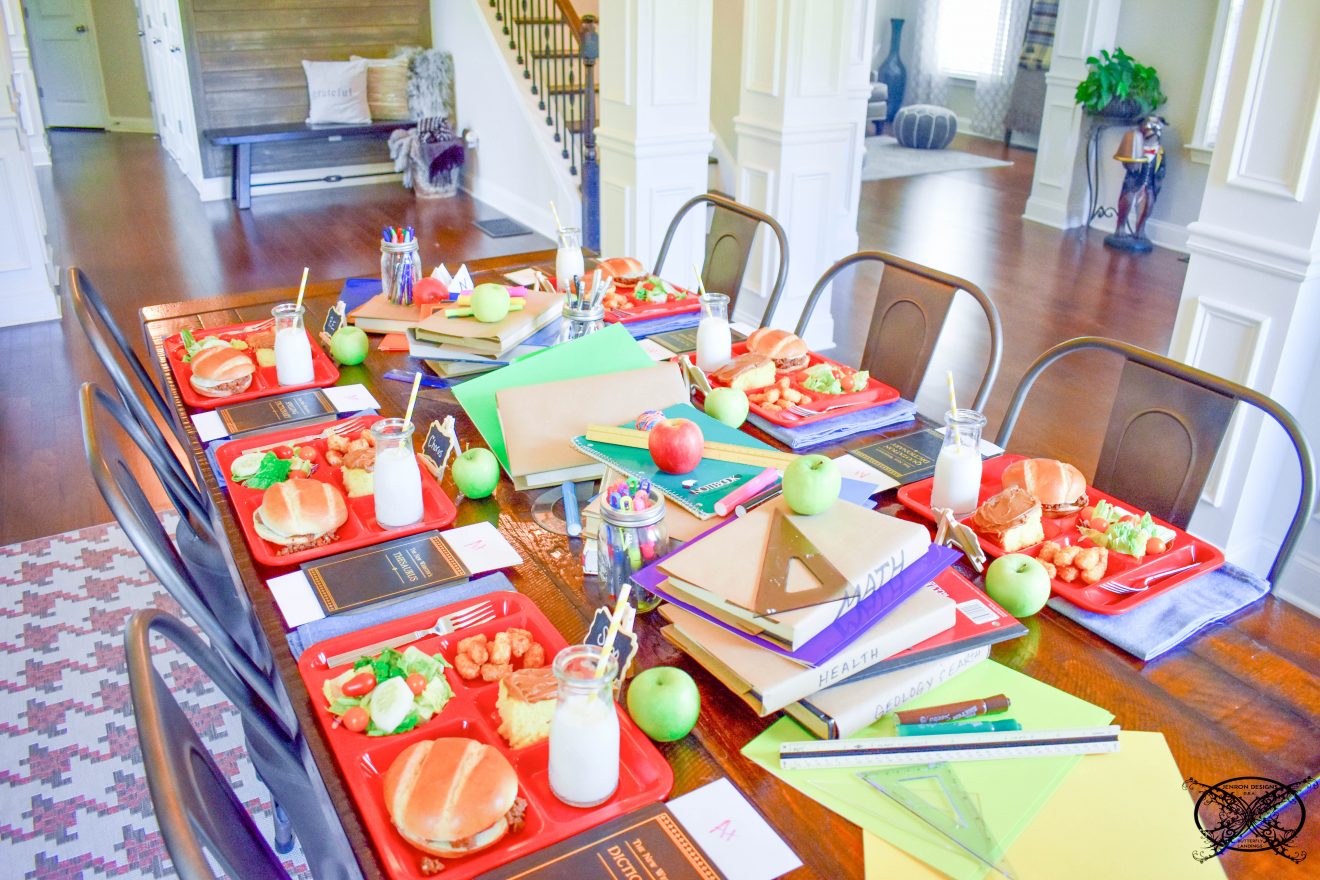 Back To School Reunion Dinner – JENRON DESIGNS