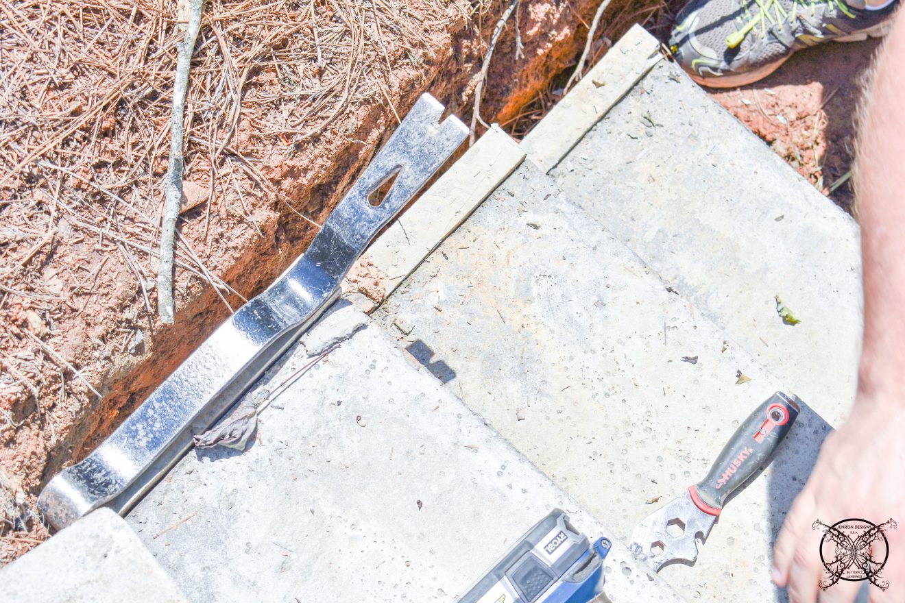 DIY Concrete Garden Steps – JENRON DESIGNS