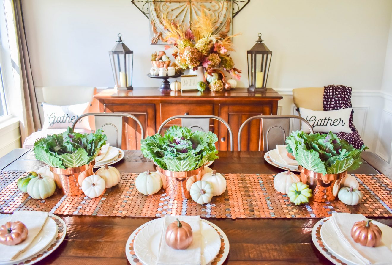 The Lucky Penny Table & DIY Table Runner – JENRON DESIGNS
