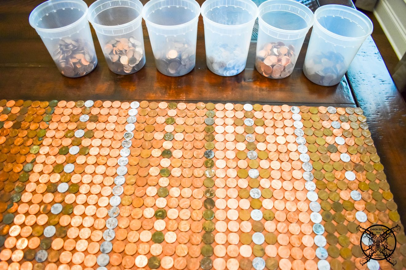 The Lucky Penny Table & DIY Table Runner – JENRON DESIGNS