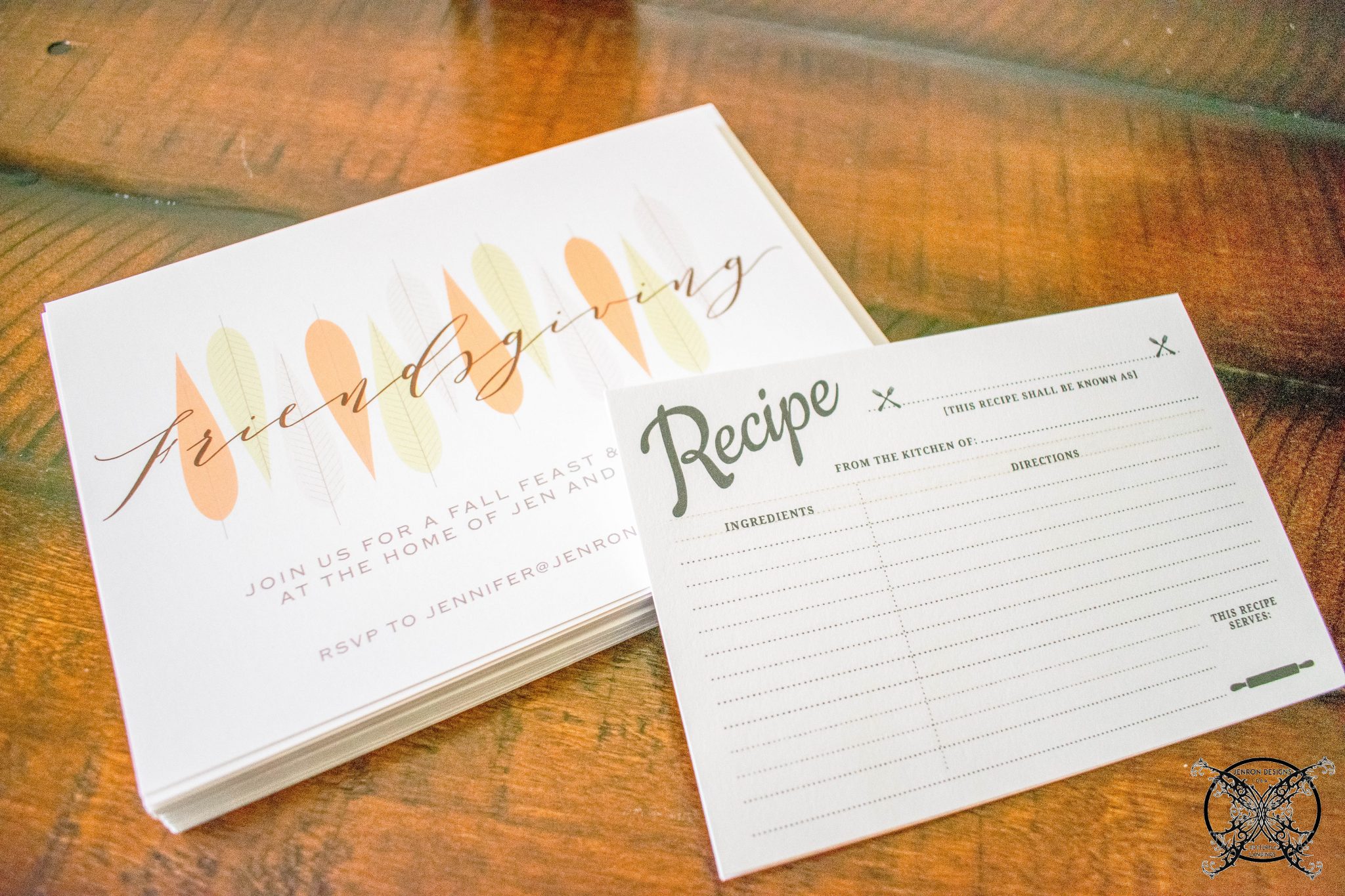 A Friendsgiving Recipe Swap – JENRON DESIGNS