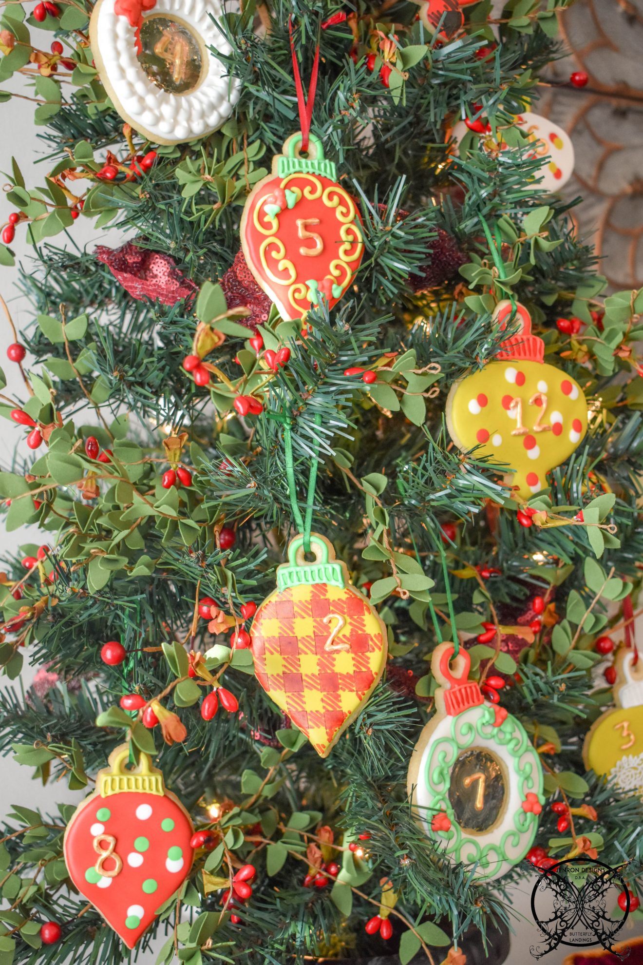 Edible Cookie Advent Tree – JENRON DESIGNS
