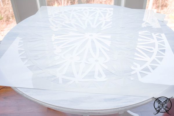 How to Stencil a Tabletop Step by Step DIY – JENRON DESIGNS