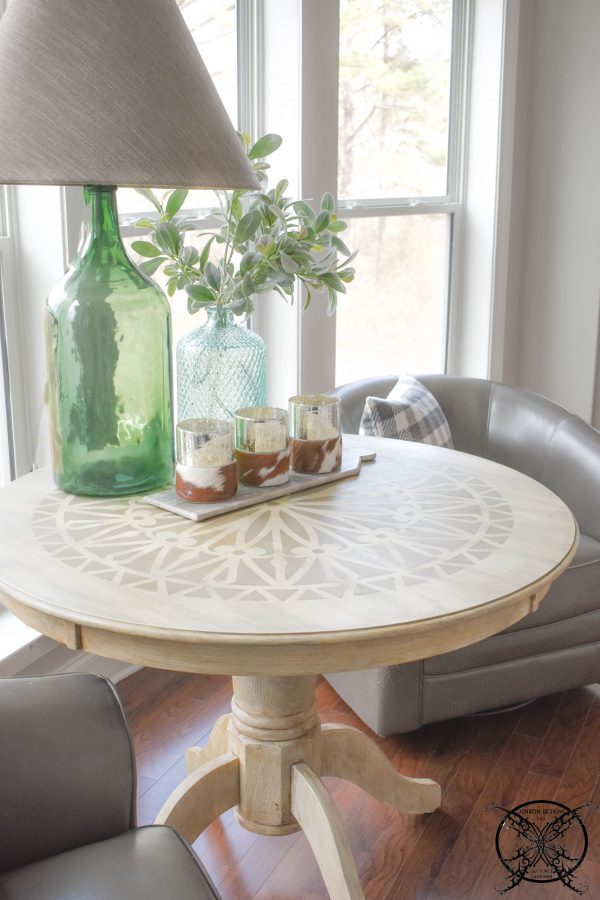 How to Stencil a Tabletop Step by Step DIY – JENRON DESIGNS