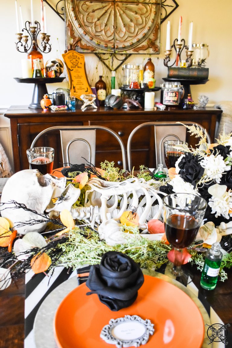 Creepy Halloween Tablescape – JENRON DESIGNS