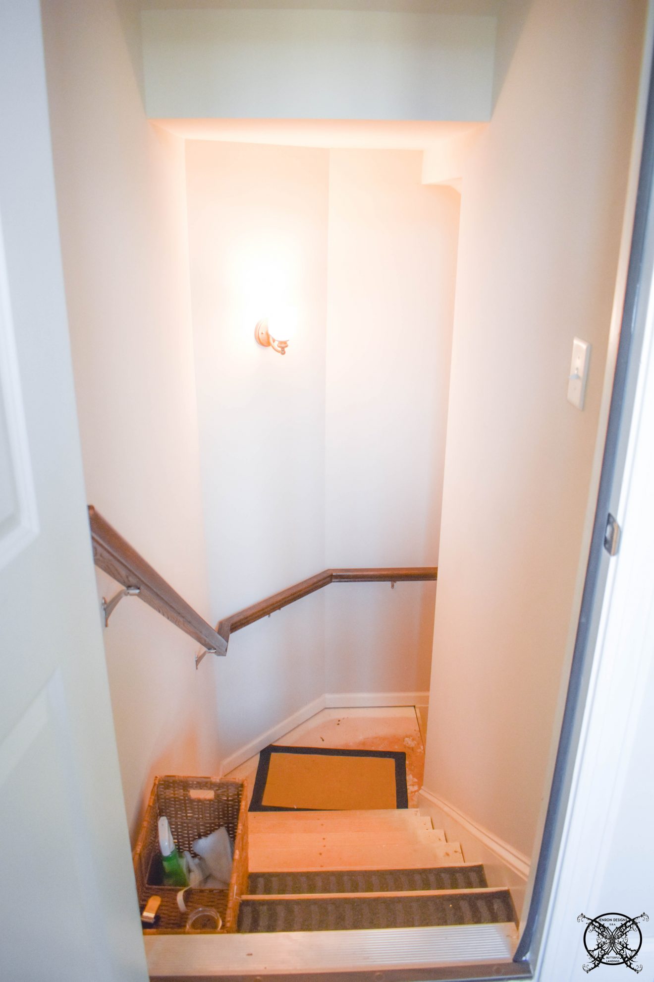 $100 Room Challenge: Basement Staircase – JENRON DESIGNS