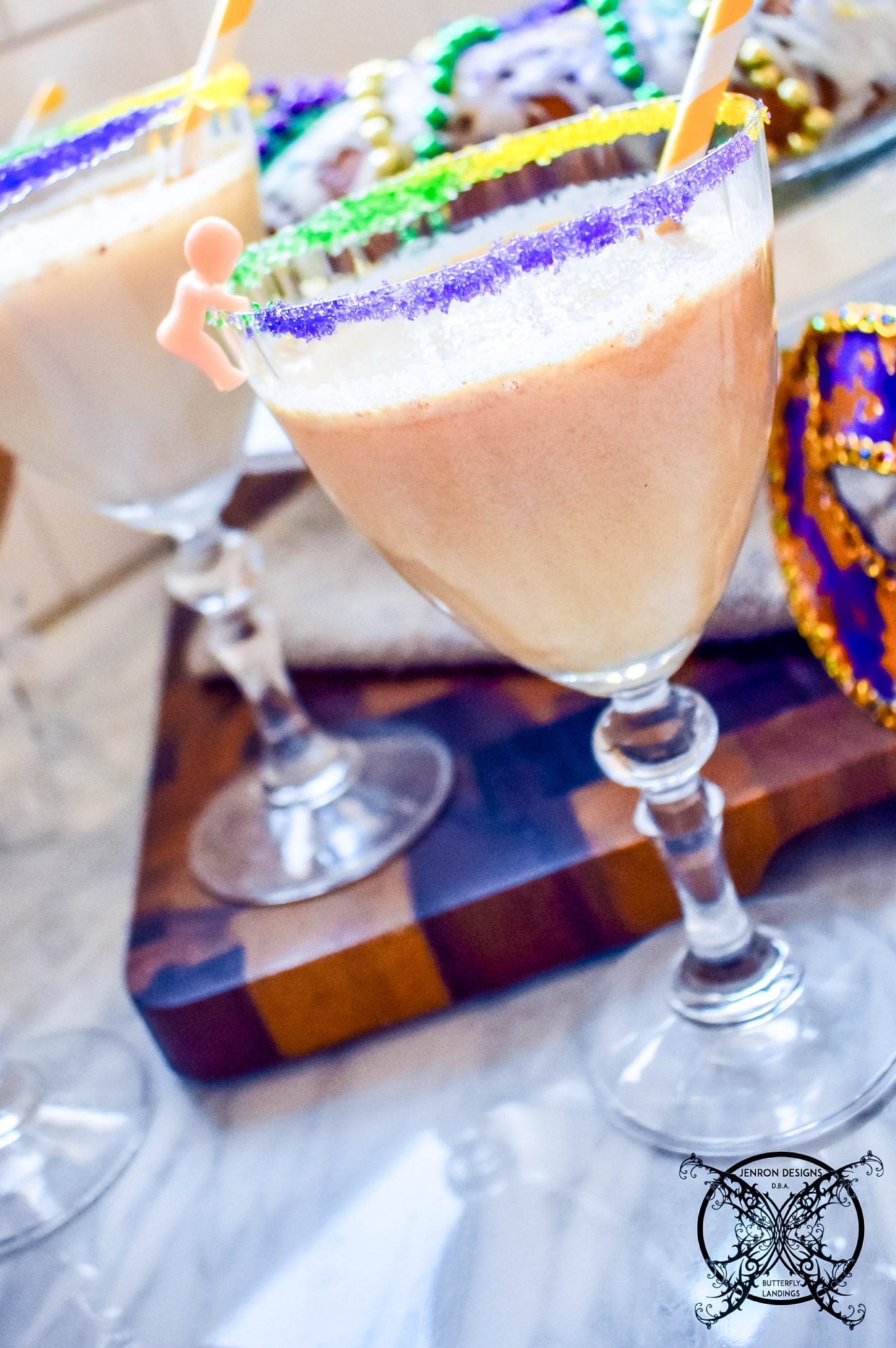 King Cake Cocktail - JENRON DESIGNS