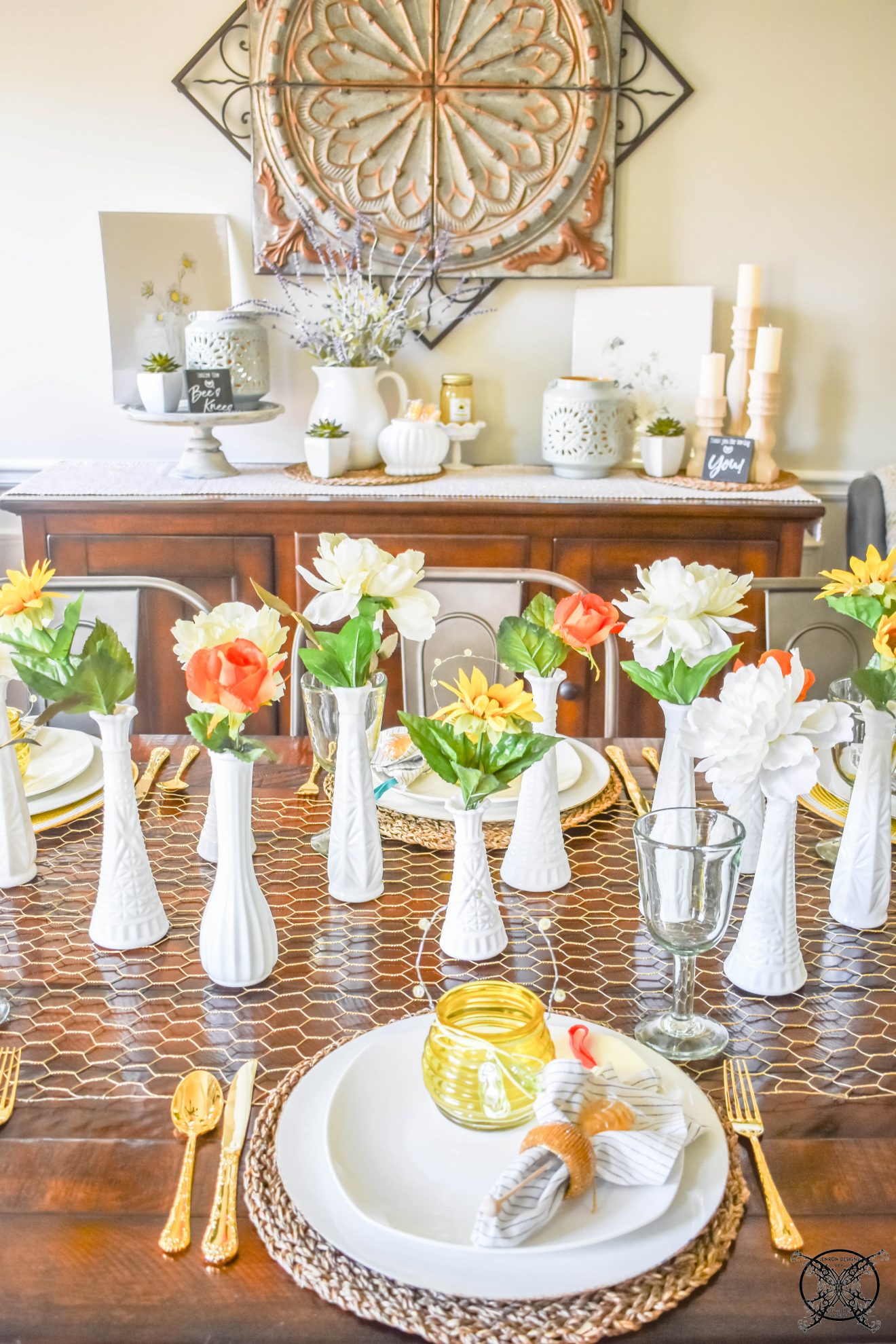 My Honey Bee Tablescape – JENRON DESIGNS