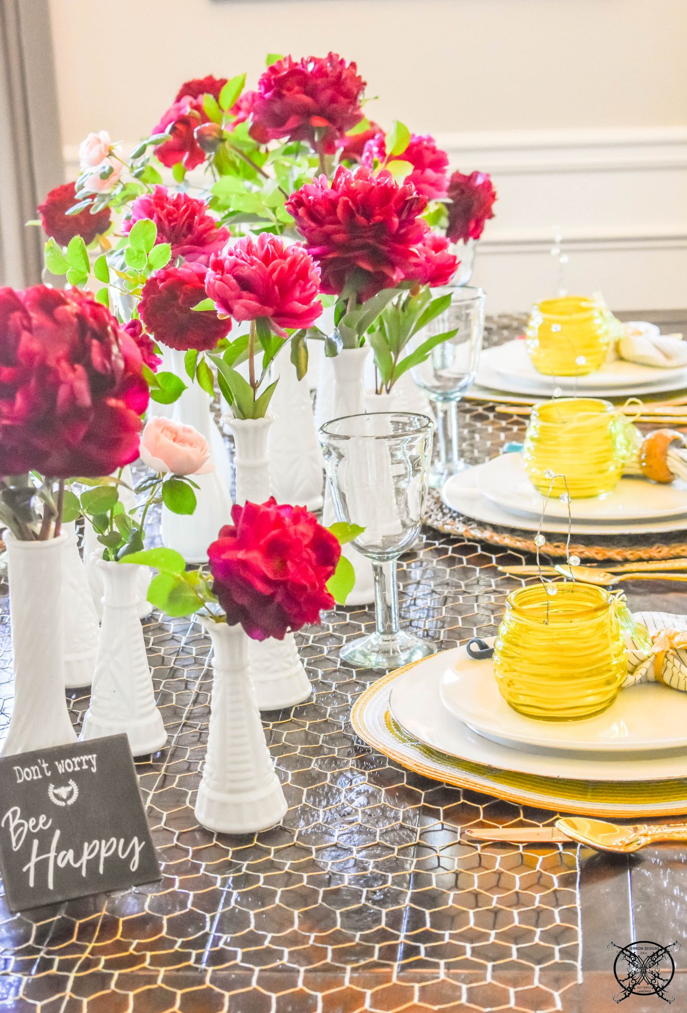 My Honey Bee Tablescape – JENRON DESIGNS