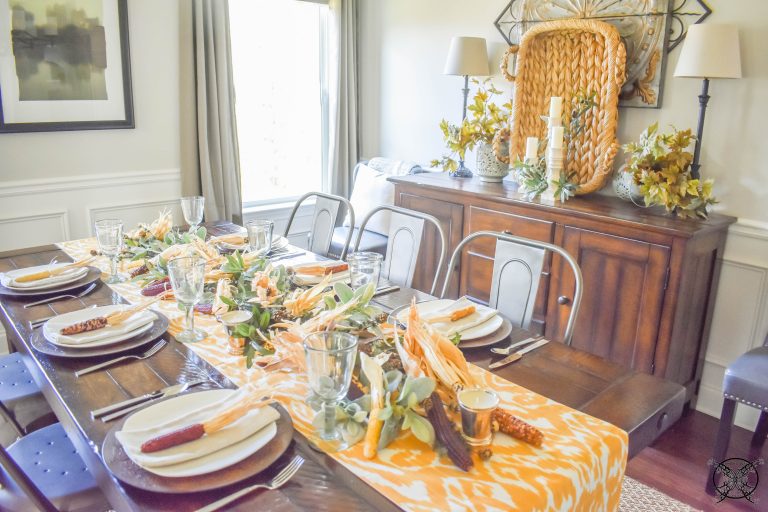 Amaizing Grace Thanksgiving Tablescape - JENRON DESIGNS