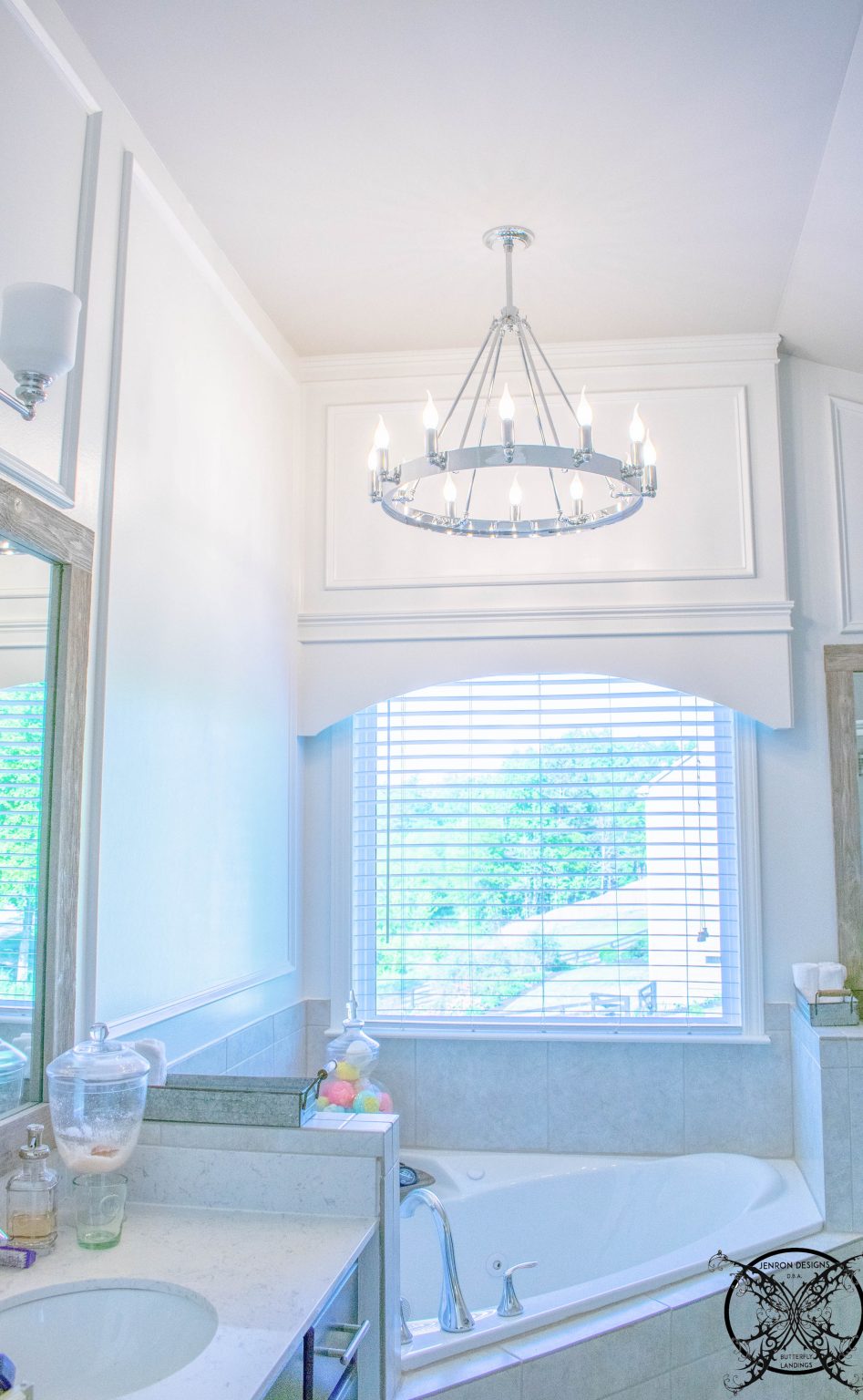 Adding a Stained Glass Window – JENRON DESIGNS