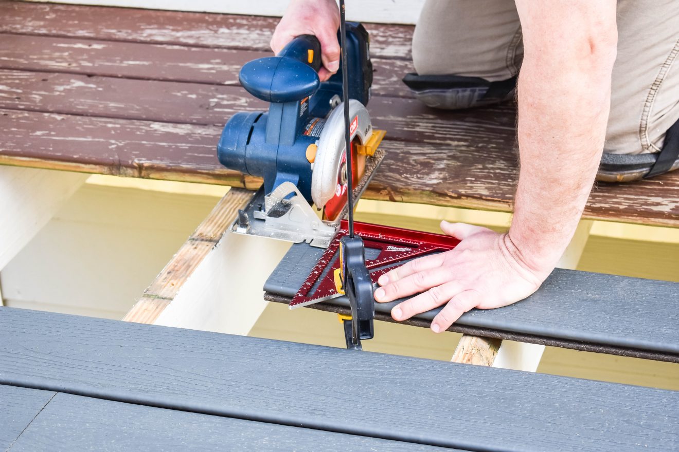 Upgrading Decking for an Existing Porch – JENRON DESIGNS