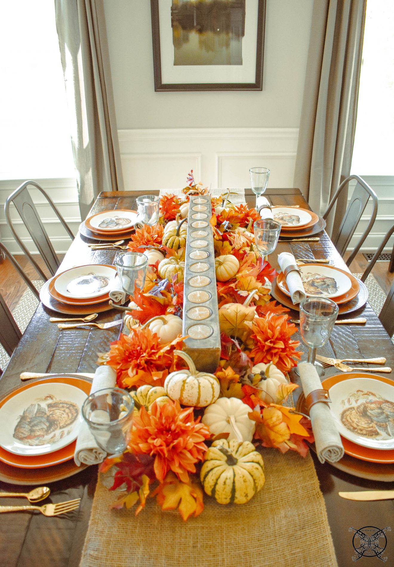 Tips for Setting a Thanksgiving Table - JENRON DESIGNS