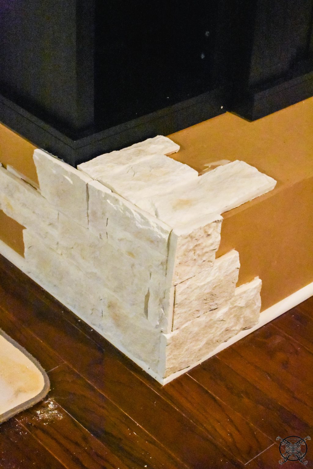 Building A Stone Fireplace Hearth – JENRON DESIGNS