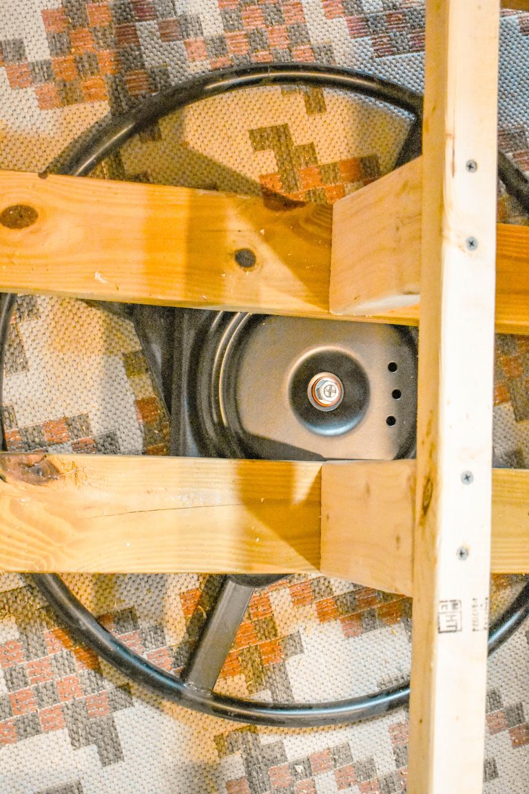 DIY Rustic Swivel Chairs – JENRON DESIGNS