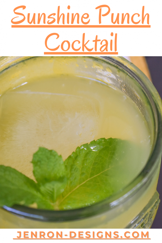 Easy Sunshine Punch Cocktail – JENRON DESIGNS