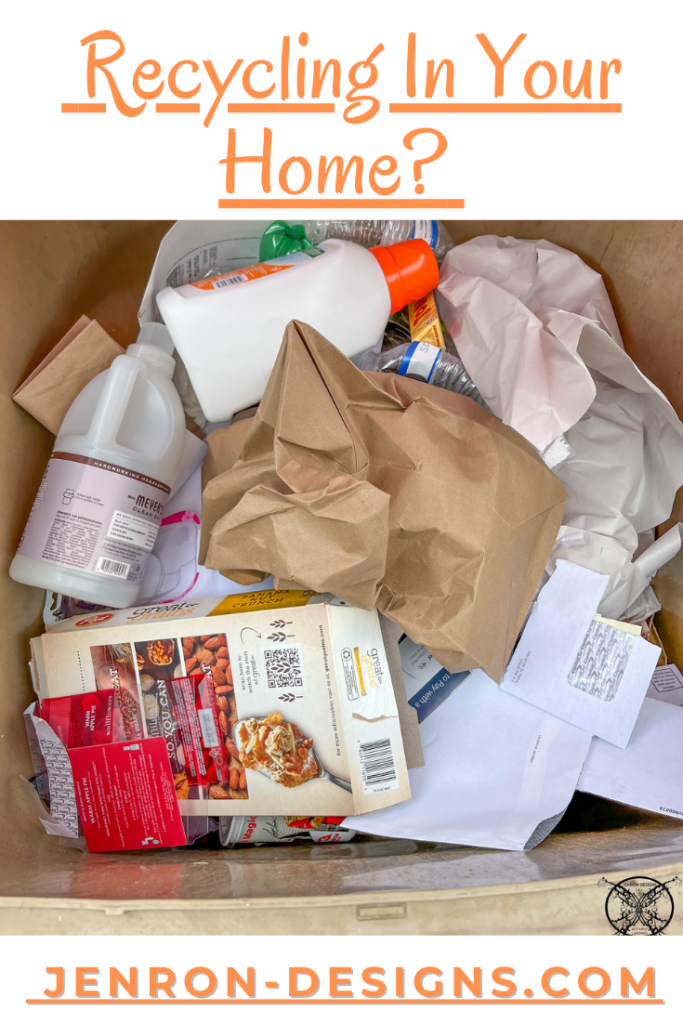 Recycling In Your Home? – JENRON DESIGNS