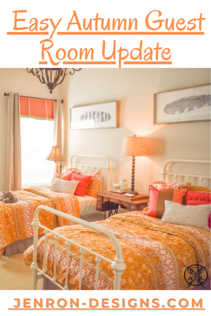 An Easy Autumn Update for Guest Rooms – JENRON DESIGNS