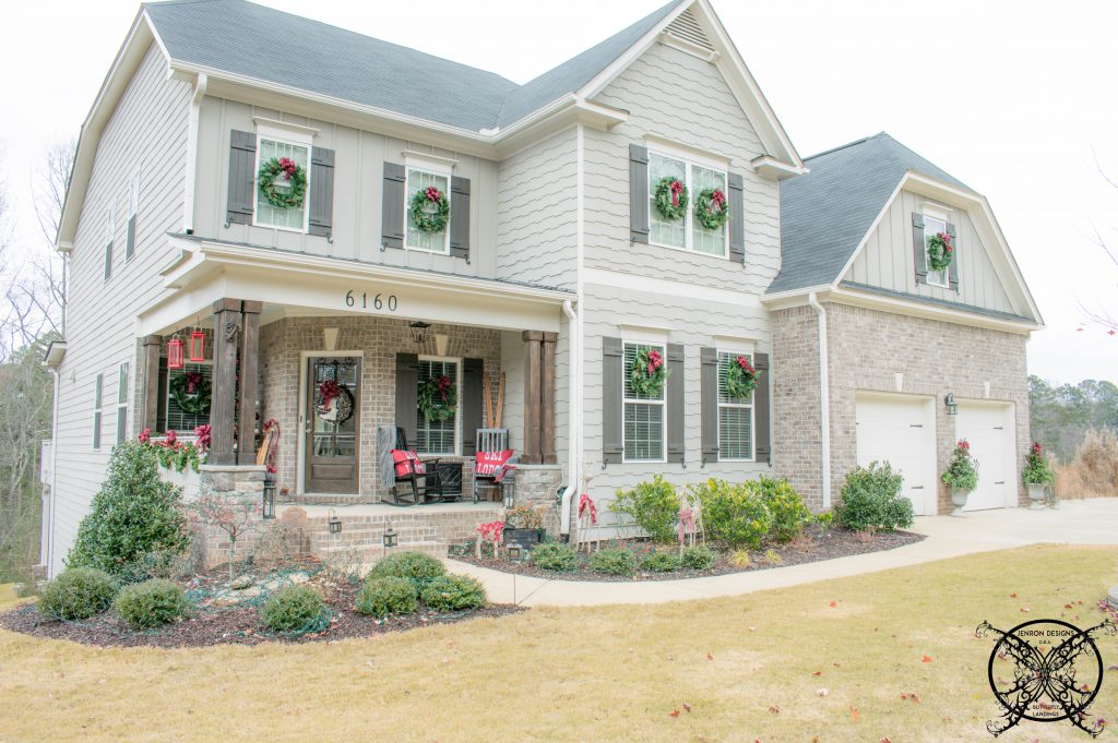 How To Hang Holiday Window Wreaths - JENRON DESIGNS