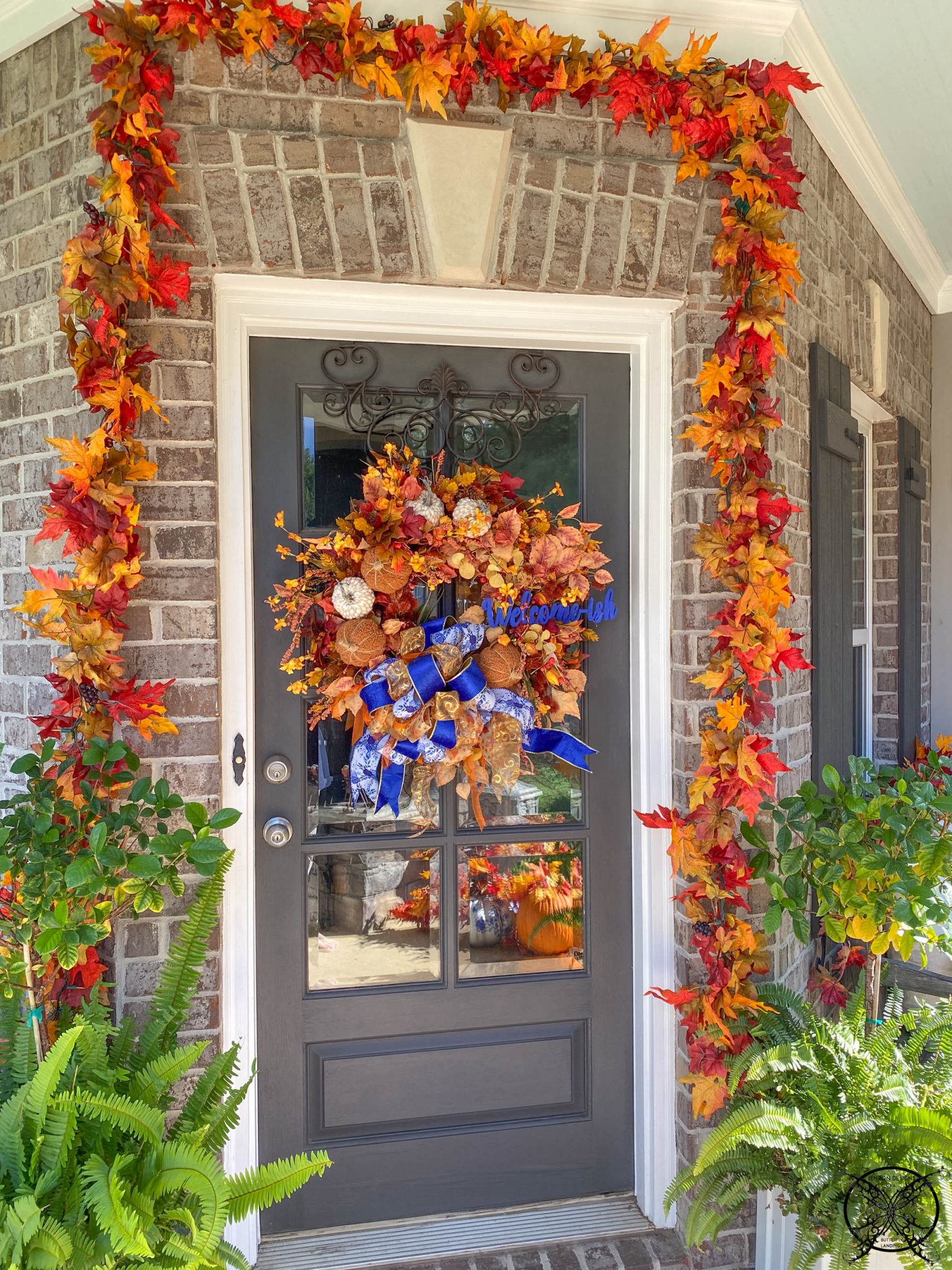 6 Easy Fall Door Decor DIY’s – JENRON DESIGNS